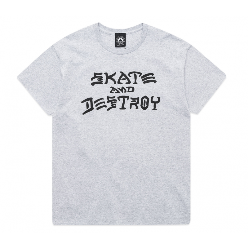 Футболка THRASHER SKATE&DESTROY 2024 GREY